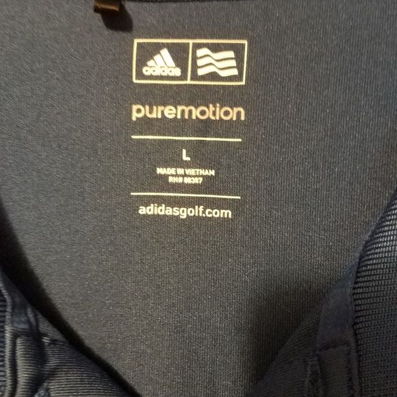 adidas | Shirts | Adidas Puremotion Gold Mens Polo | Poshmark